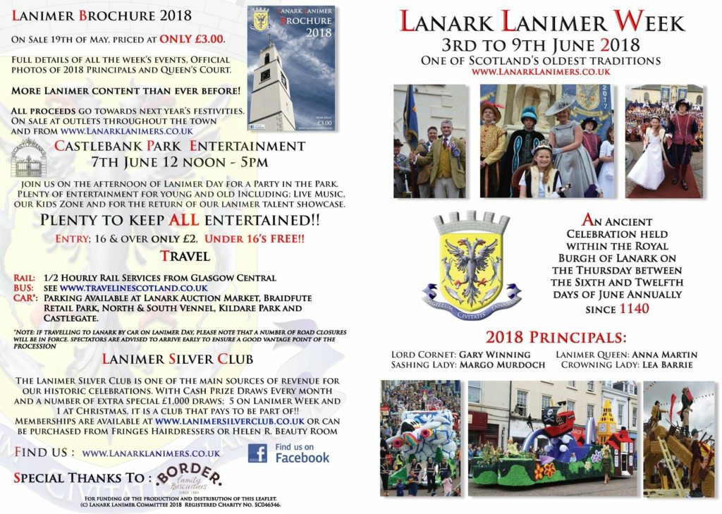Lanimer Week 2018 - Lanark Lanimers